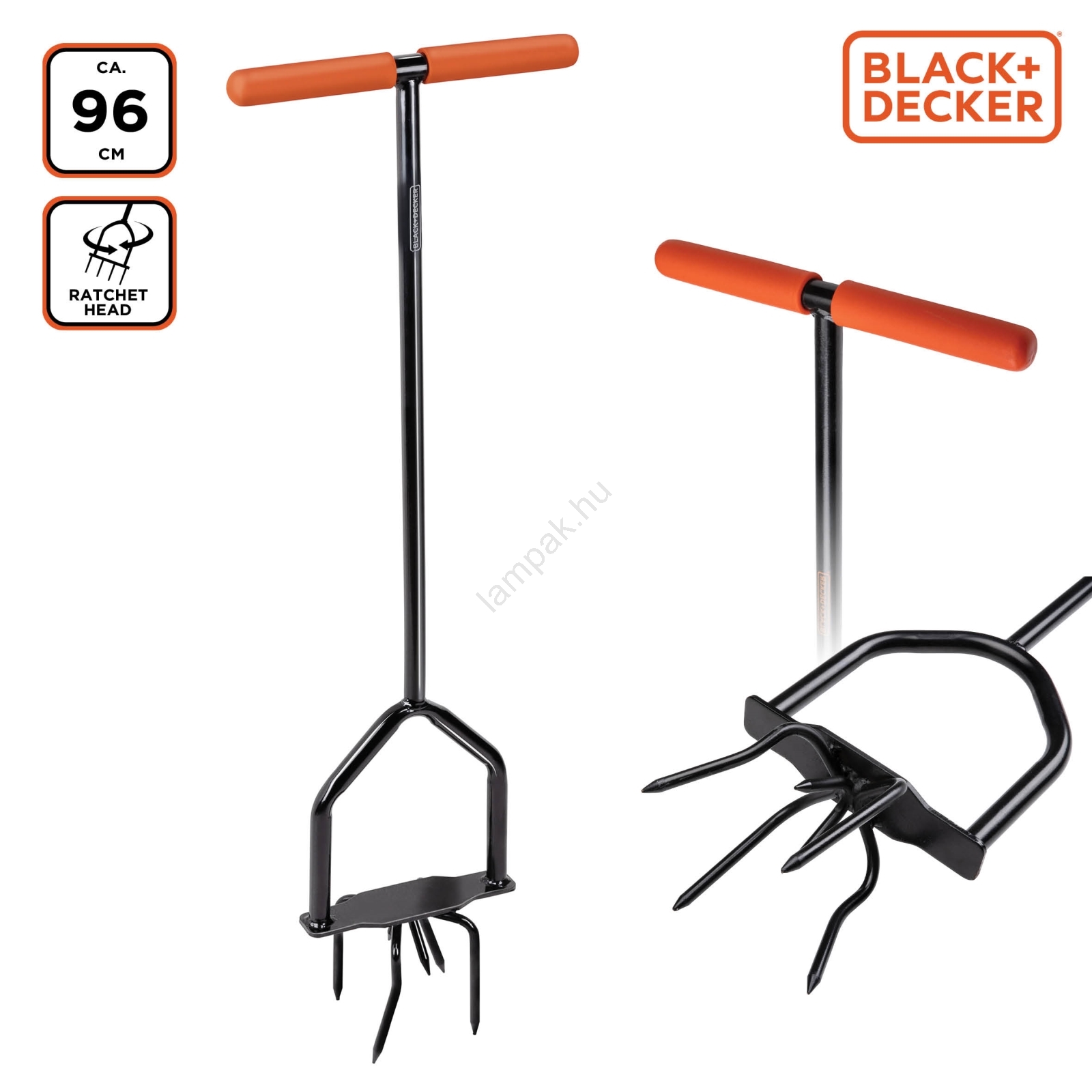 BLACK+DECKER - Kerti kultivátor 96 cm | lampak.hu