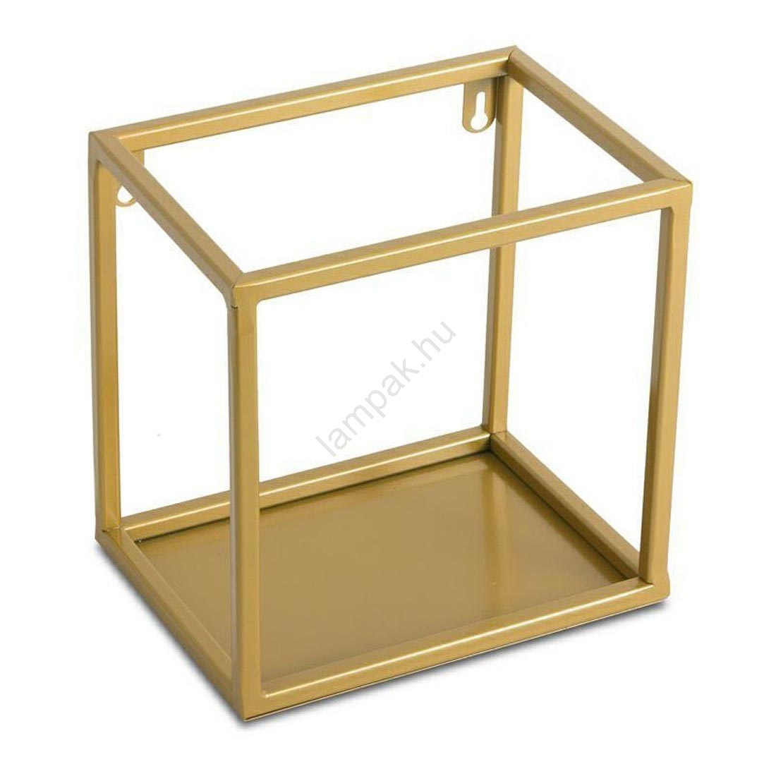 Fali polc 20x20 cm arany | lampak.hu