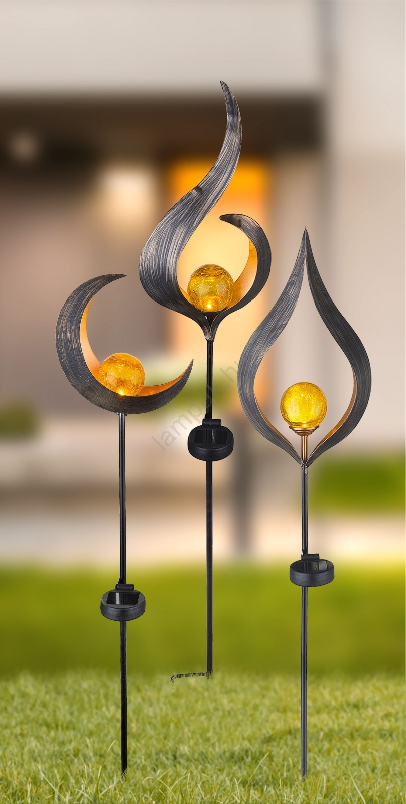 Globo 33465 - LED Napelemes lámpa SOLAR LED/0,02W/3V 600mAh IP44 bronz ...