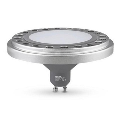 LED Izzó ECOLINE AR111 GU10/12W/230V 4000K 120° ezüst - Brilagi | lampak.hu