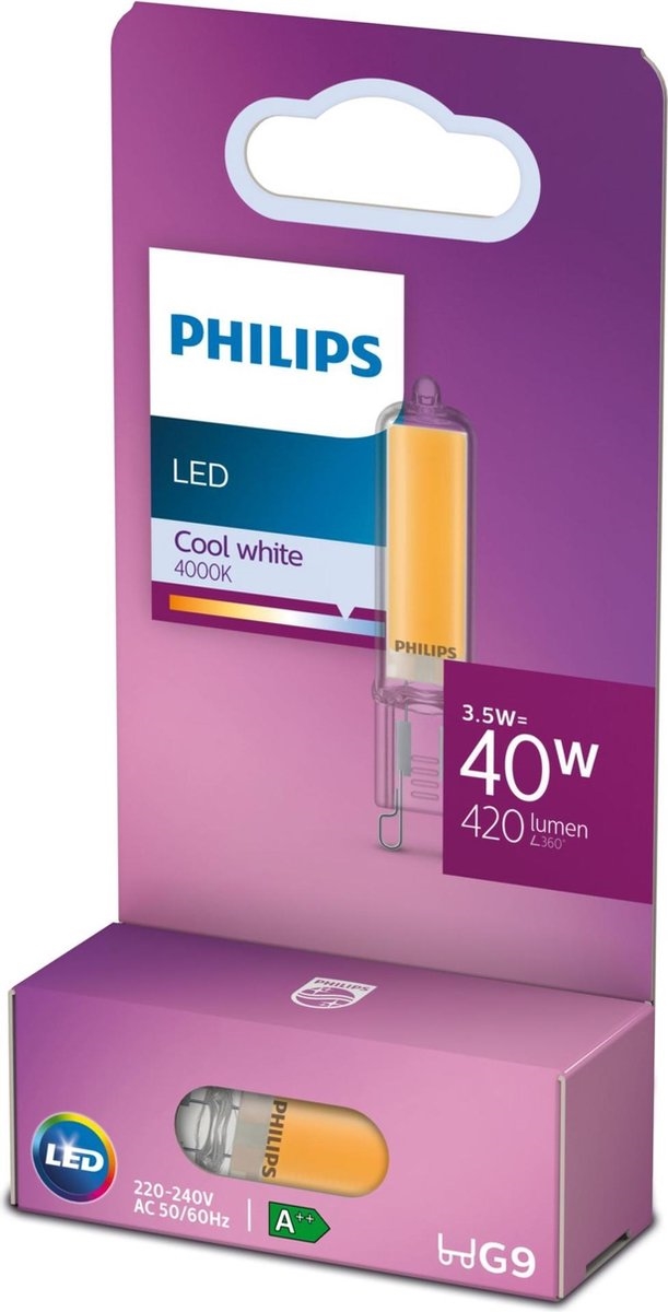LED Izzó Philips G9/3,5W/230V 4000K | lampak.hu