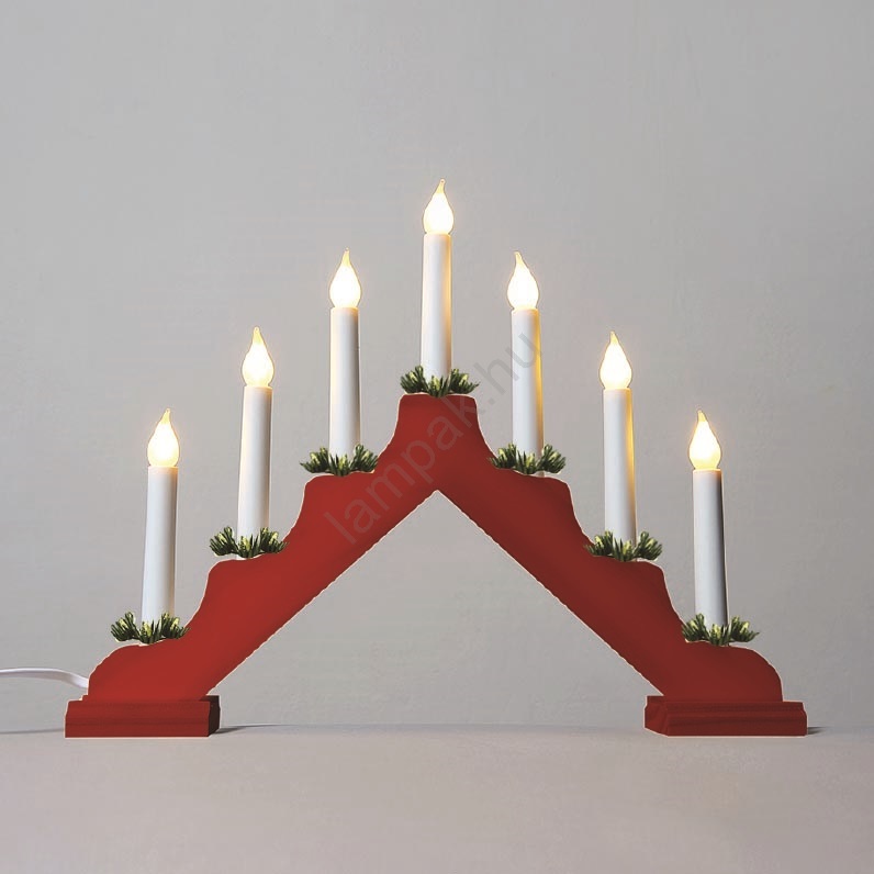 LED Karácsonyi gyertya FILAMENT 7xLED/0,2W/230V | lampak.hu