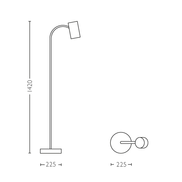 Philips 36056/31/E7 - Állólámpa MYLIVING HIMROO 1xE27/15W/230V | lampak.hu