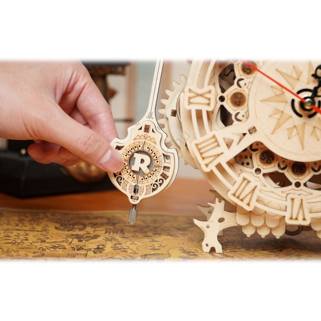 RoboTime - 3D fa mechanikus puzzle Bagolyóra | lampak.hu