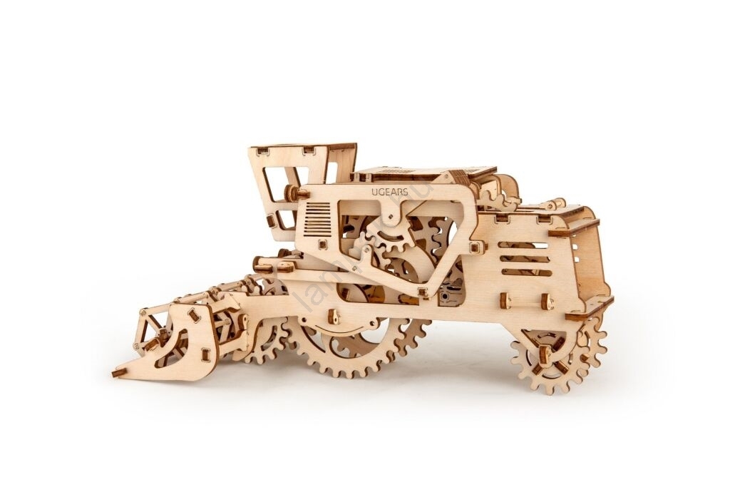 Ugears - 3D fa mechanikus puzzle Kombájn | lampak.hu